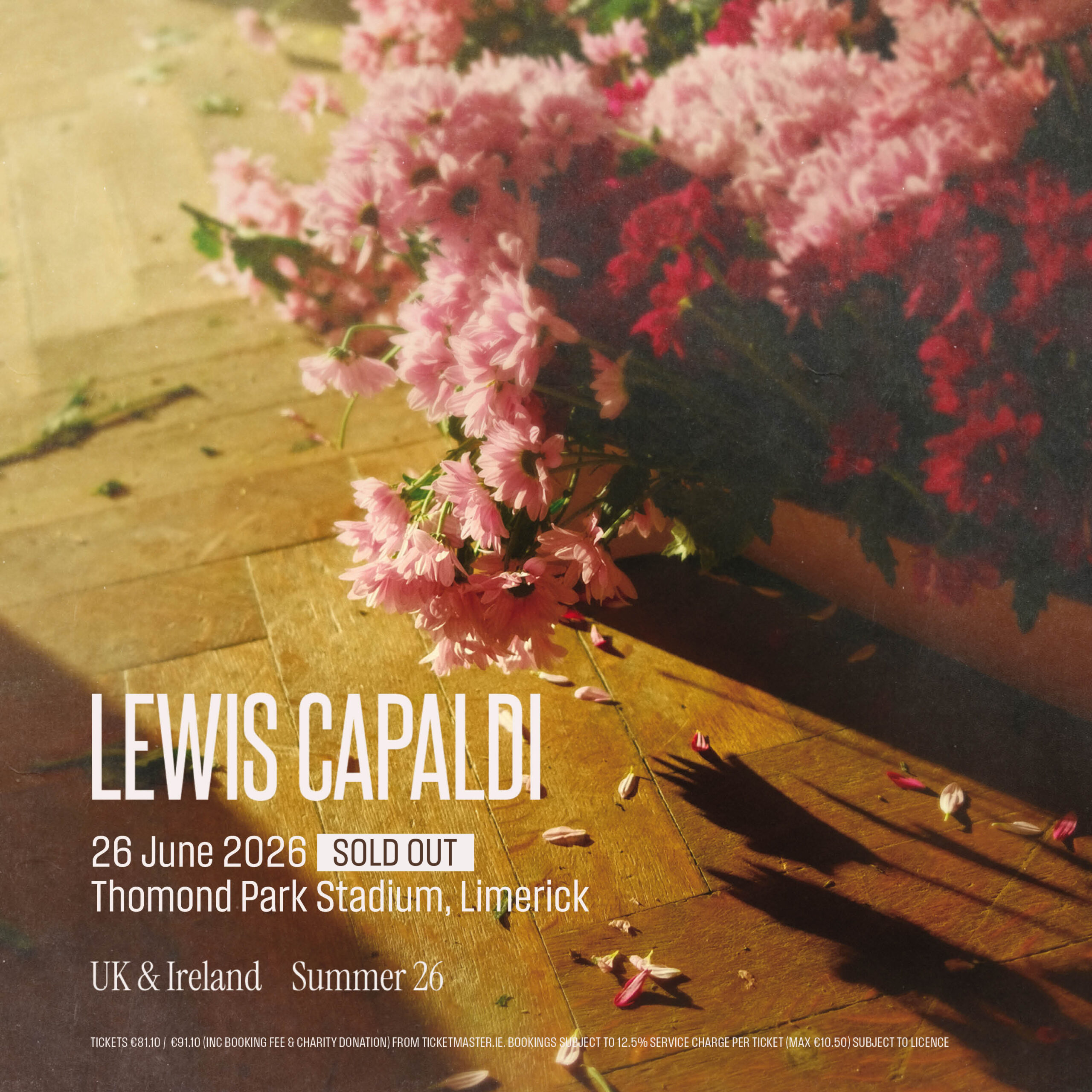 Lewis Capaldi Sells Out Thomond Park in Record Time | Thomond Park Stadium